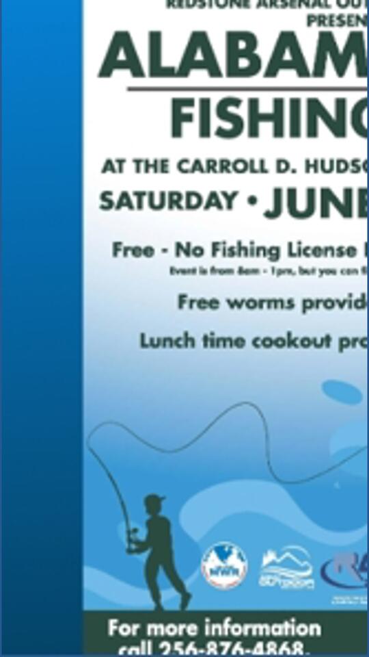Free Fishing Day at Carroll D. Hudson Rec Area offers family fun ...
