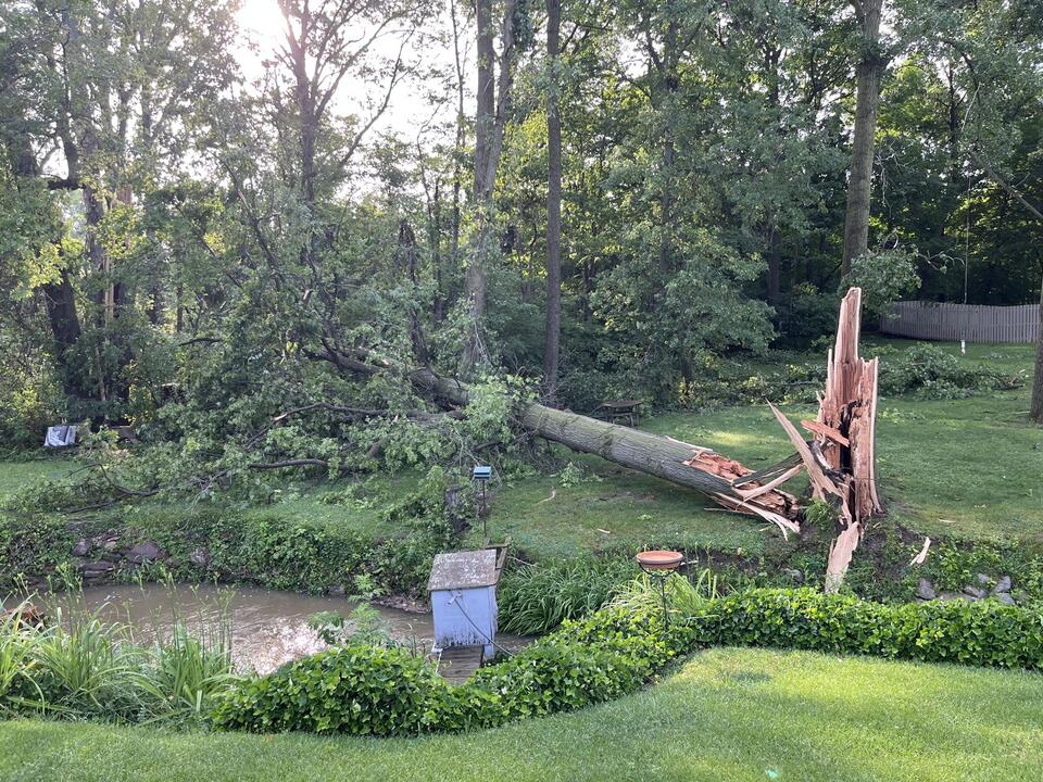 UPDATE: Not a tornado, but two microbursts hit Lorain County on ...