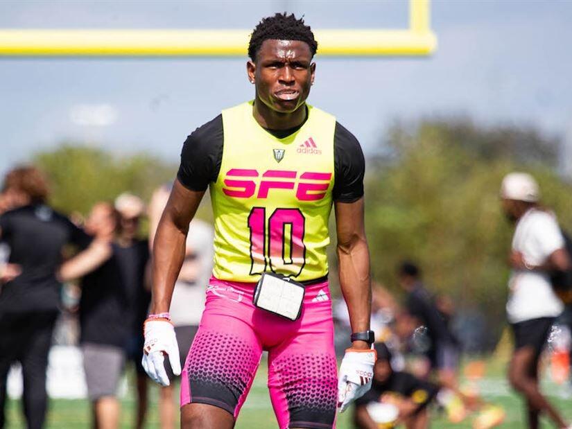 Four-star Vernell Brown III and his family have a great experience at ...