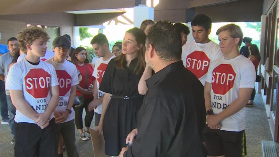 Stop for Sandro: Community rallies for a stop sign following tragic ...