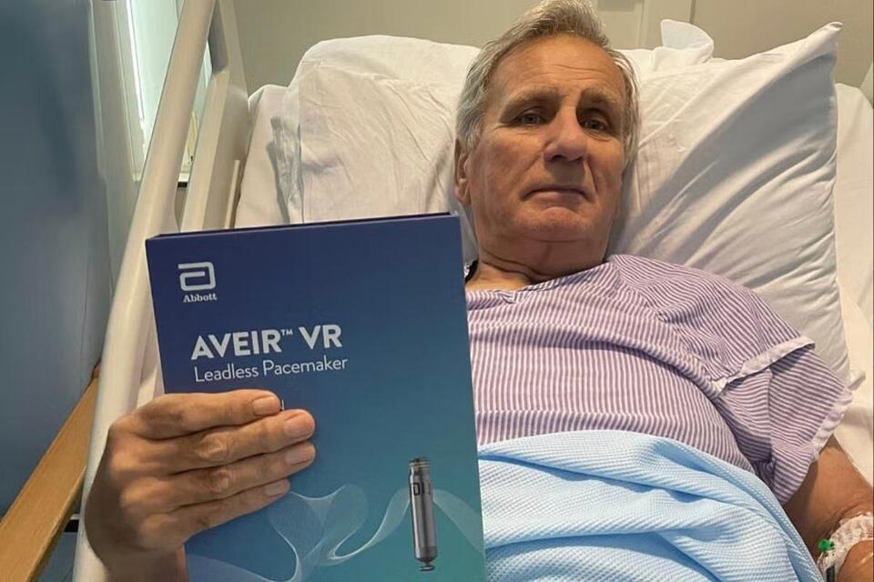 Patient one of first to be fitted with new pacemaker the size of a pen ...