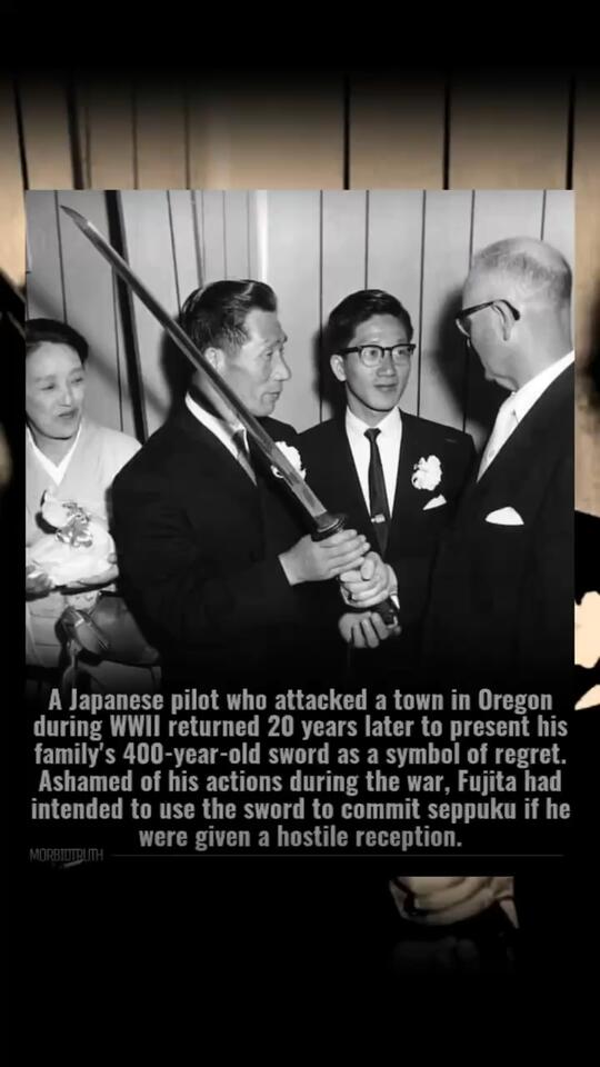 Nobuo Fujita, a Japanese naval aviator, gained historical notoriety for ...