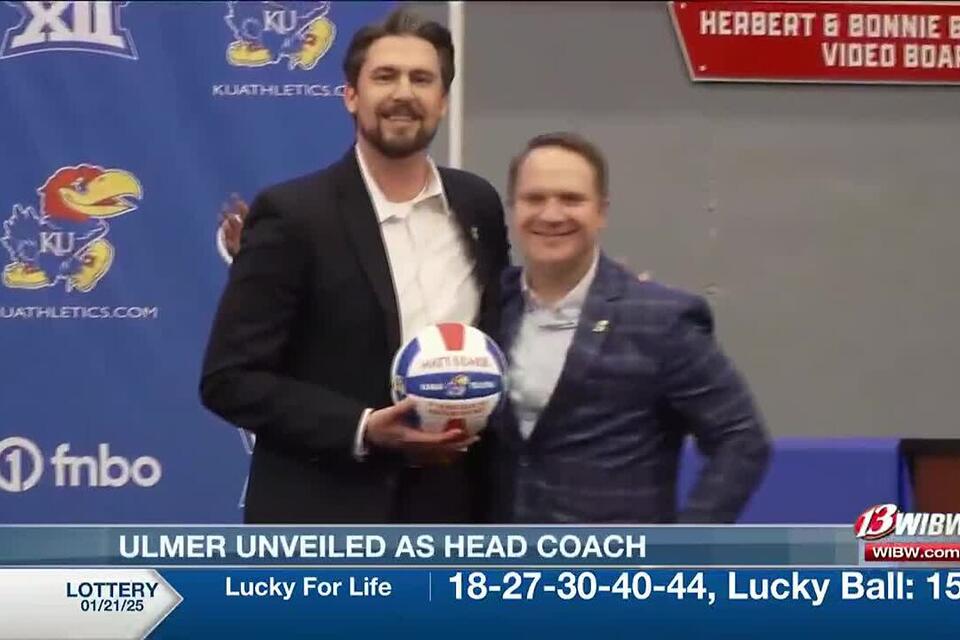 Matt Ulmer introduced as KU Volleyball Head Coach - NewsBreak