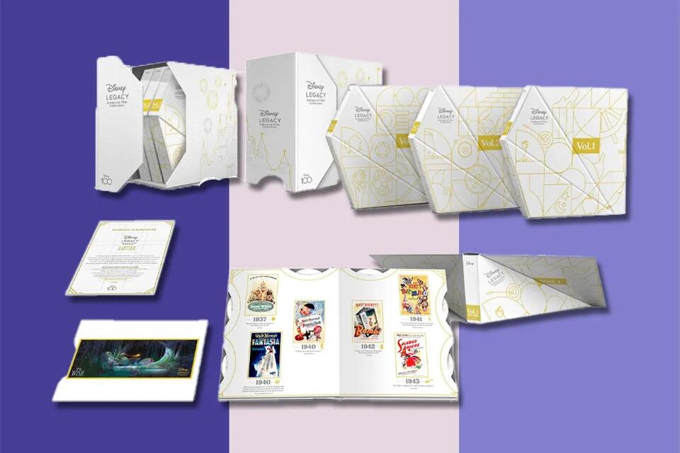 The Disney Legacy Animated Film Collection Is Now Available to Preorder ...
