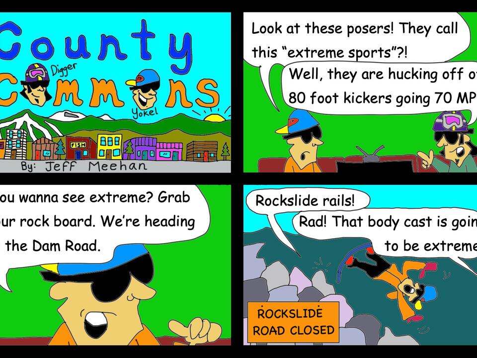 County Commons: Rockslide Rails!