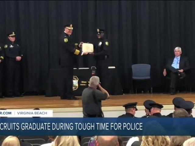 27 new officers sworn into Virginia Beach Police Department - NewsBreak