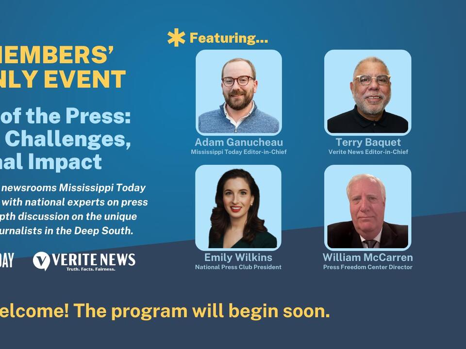 Deep South Today’s newsrooms host members-only discussion on press freedom