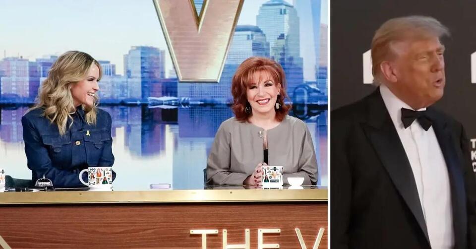 The View Costars Crack Up At The Irony Of Donald Trump Seeing Les Misérables At The Kennedy