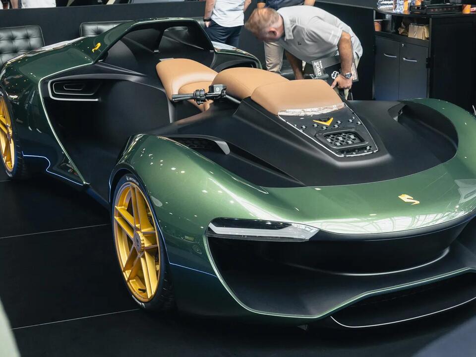 This is a V12-engined quad bike, and it’s not even April Fool’s Day