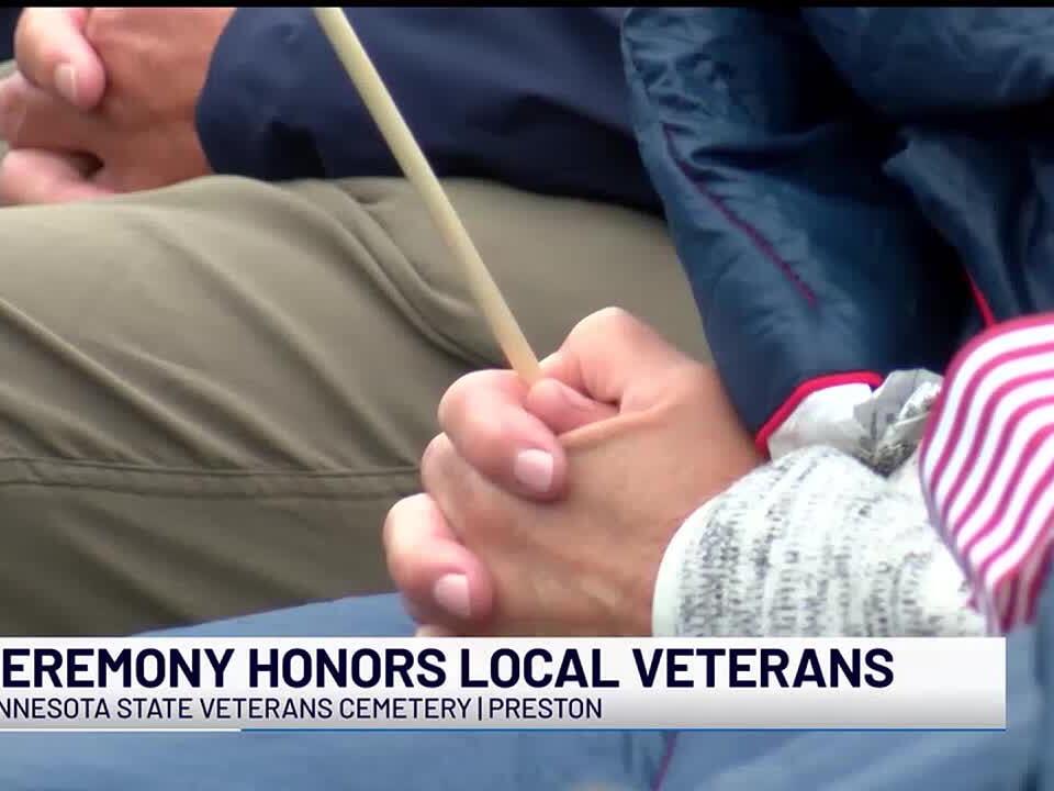Minnesota State Veterans Cemetery honors fallen veterans Sunday