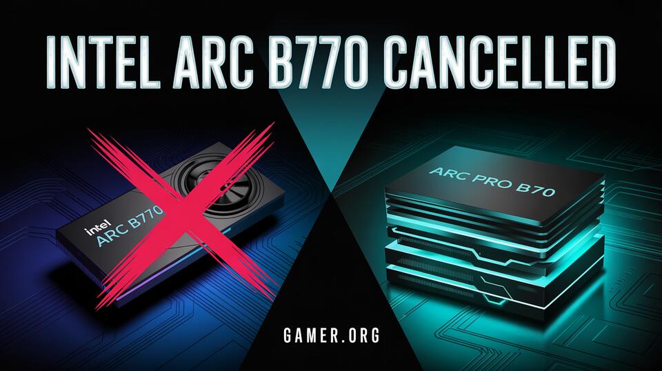 Intel Arc B770 cancelled: what it means for Arc Pro B70 and Battlemage ...