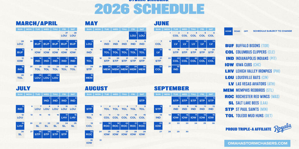 Storm Chasers Announce Full 2026 Schedule - NewsBreak