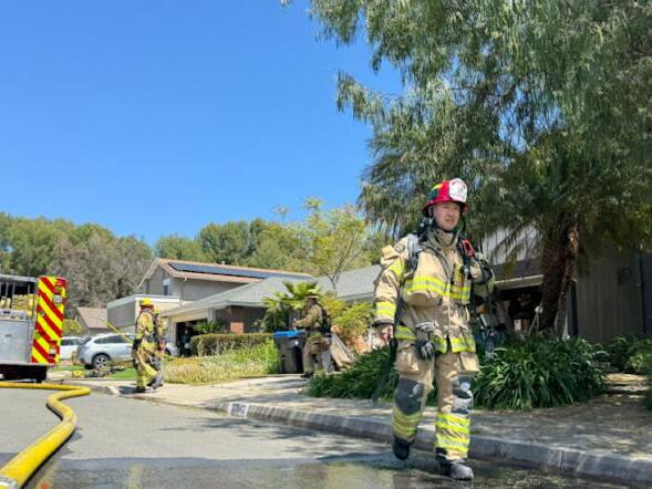 OCFA Firefighters Quickly Contain Mission Viejo Blaze, Rescue Homeowner ...