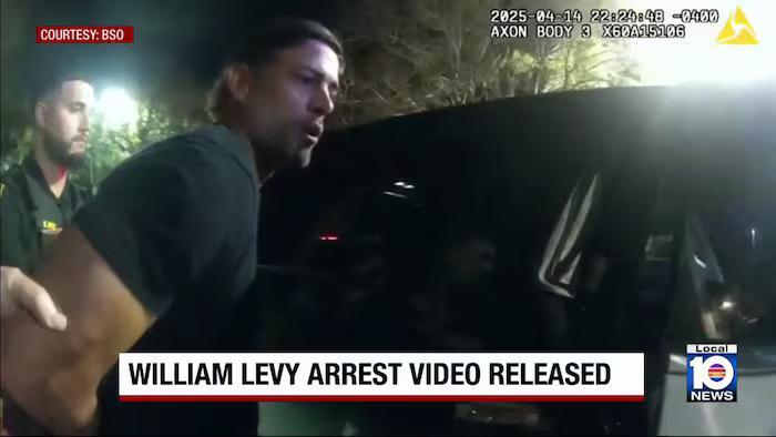 Video shows arrest of actor William Levy after trespassing accusation ...