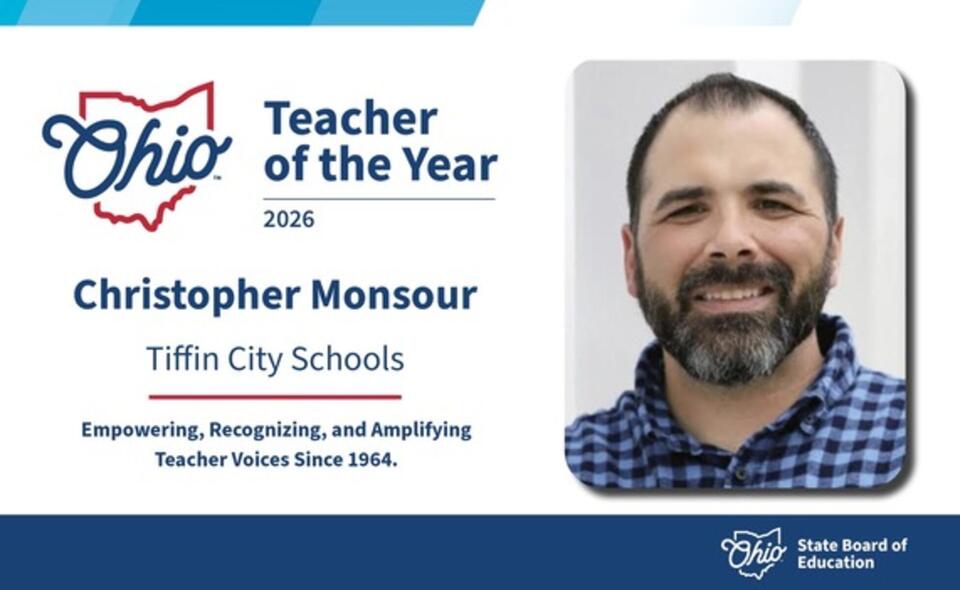 Ohio Teacher of the Year 2026: Tiffin science teacher Christopher ...