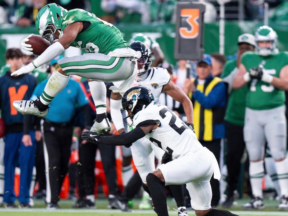 How Eagles’ Saquon Barkley’s contract played a role in last week’s reverse leap