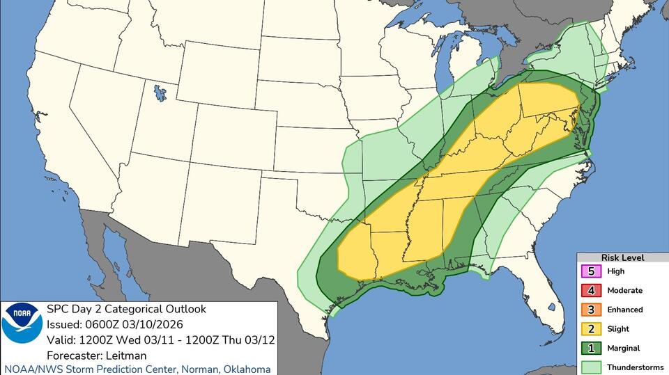 Pennsylvania sees warm springlike temperatures but storms & severe ...