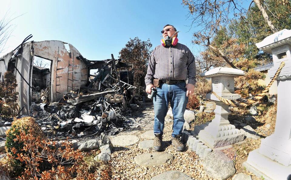 Stone Lanterns Offer Hope to Family Rebuilding After Eaton Fire - NewsBreak