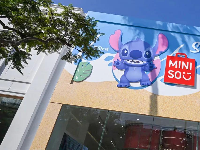 MINISO Santa Monica opens with beachy Stitch takeover