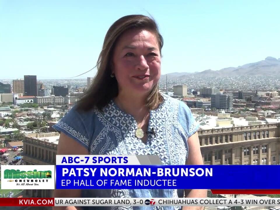 El Paso Athletic Hall of Fame Inductee: Patsy Norman-Brunson