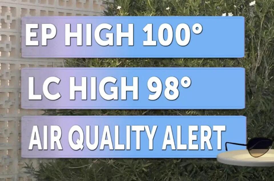 Air Quality Alert is in effect for the Borderland - NewsBreak
