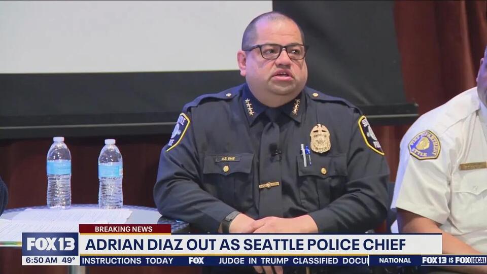 Adrian Diaz out as Seattle Police Chief - NewsBreak
