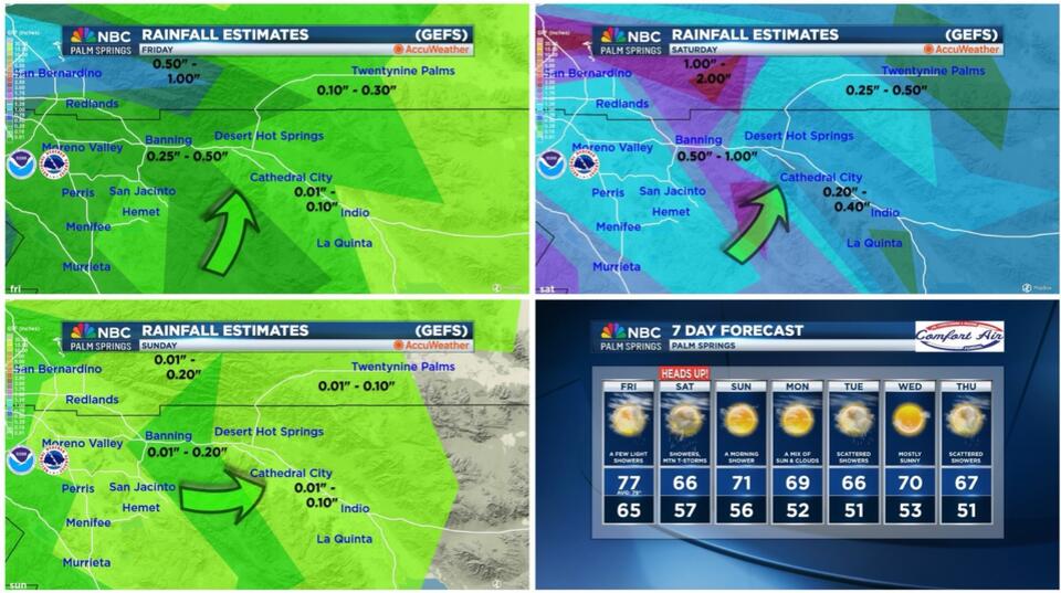 Most of Southern Calendar is under a Flood Watch until - NewsBreak
