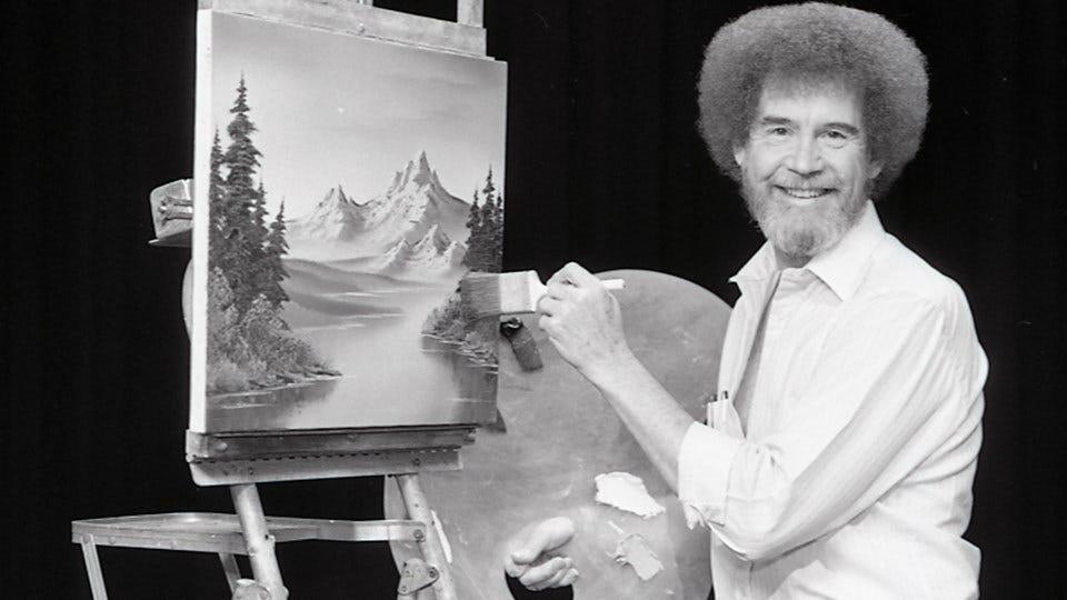 Bob Ross paintings sell for more than $600K to help public TV stations ...