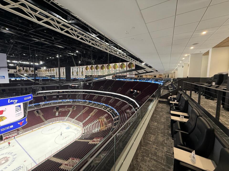 United Center unveils revamped Banner Level with new seating options ...