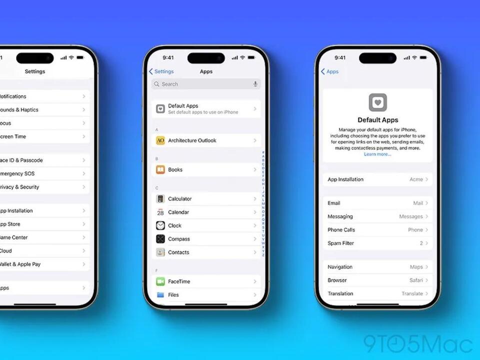 Ios 18 Adding Default App Controls For Messaging Phone Calls Navigation And More In The Eu 5035