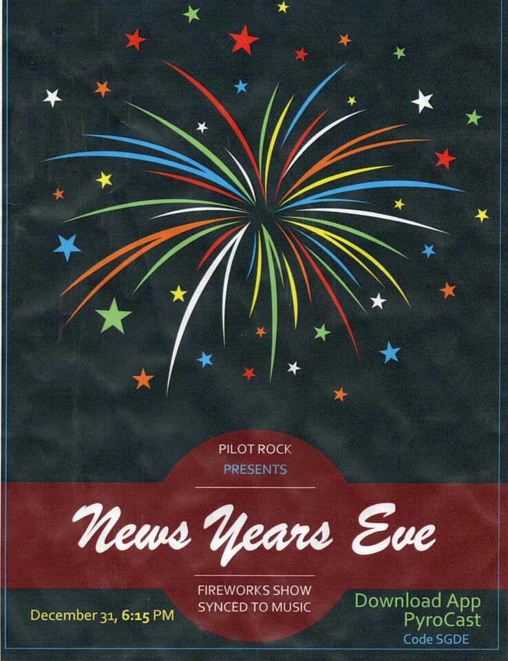 Pilot Rock man to set off city’s first New Year’s Eve fireworks - NewsBreak