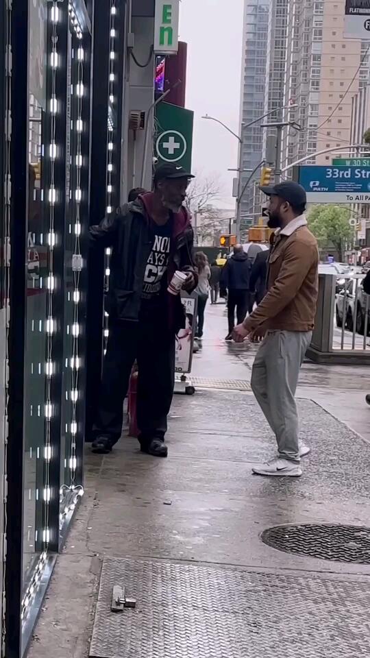 Homeless Man Goes CRAZY.. Here’s Why 😳 #homelesspeople #homeless # ...