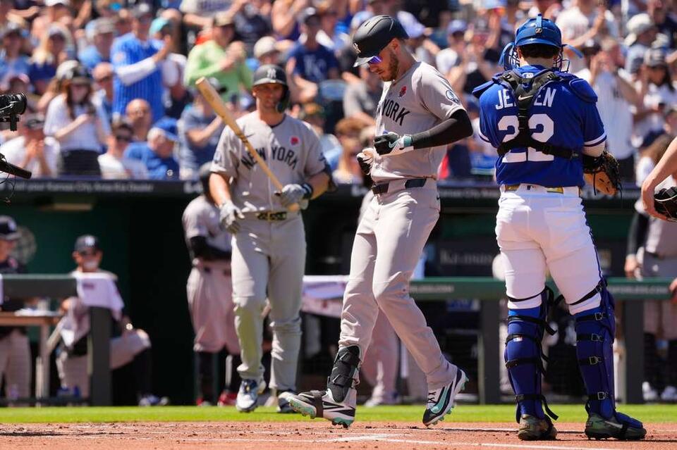 ⚾ Volpe's two-run single in the ninth lifts the Yankees over the Royals ...