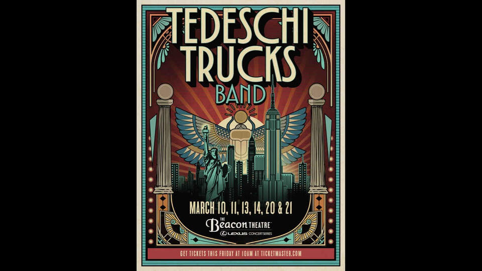 Tedeschi Trucks Band Announce 2026 Residency At The Beacon Theatre ...
