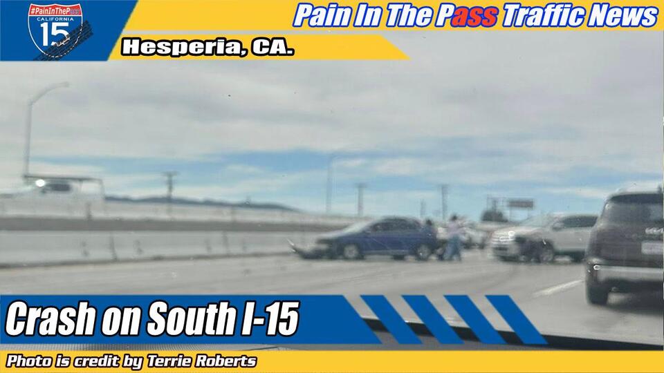 Multiple Vehicle Crash Causes Major Traffic Jam on Southbound I-15 in ...