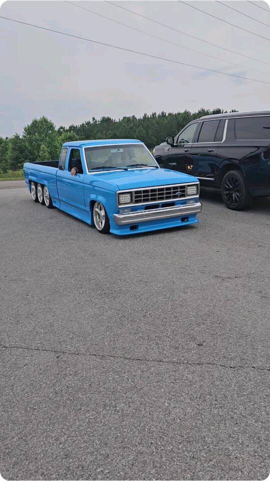 Triple Axle Ford Ranger Lowrider Truck#TripleAxle #FordRanger # ...
