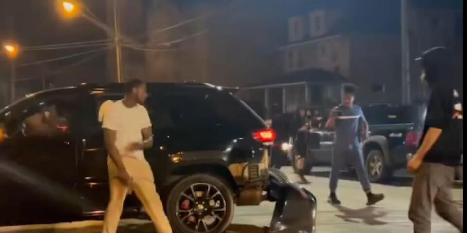 Caught on camera: Reckless driving, crash, gun threat erupts at ...