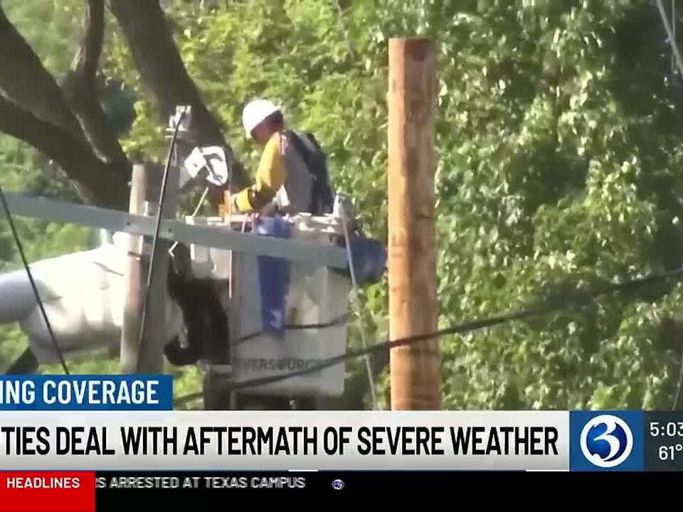 Business getting back to normal after power outages due to severe storms