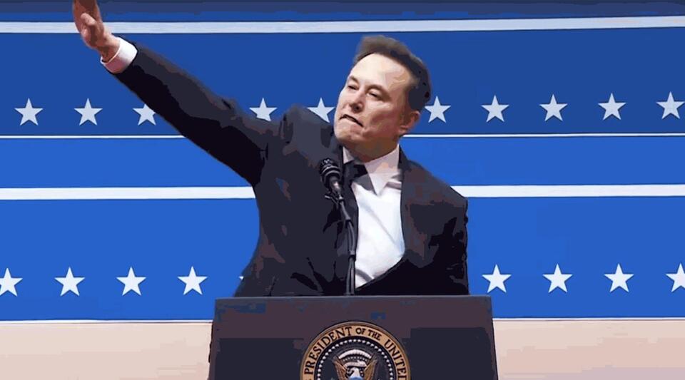 Elon Musk Draws Outrage for Very Evocative Hand Gesture at MAGA Rally ...
