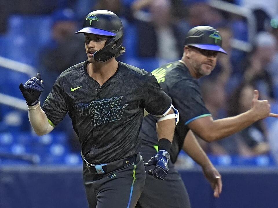 DeLuca stays hot with homer and 4 RBIs as Rays beat Clevinger and White ...