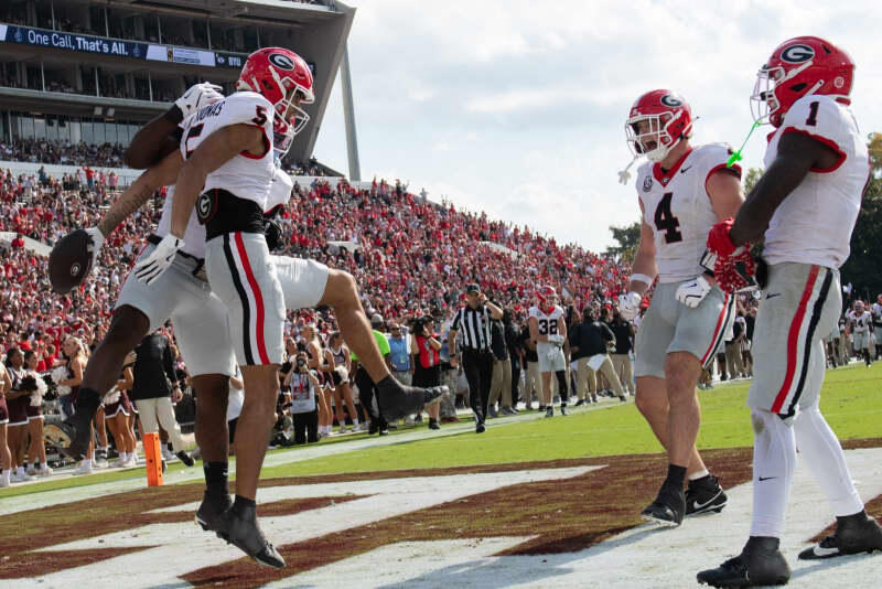 PHOTOS: Georgia beats Mississippi State 41-21 - NewsBreak
