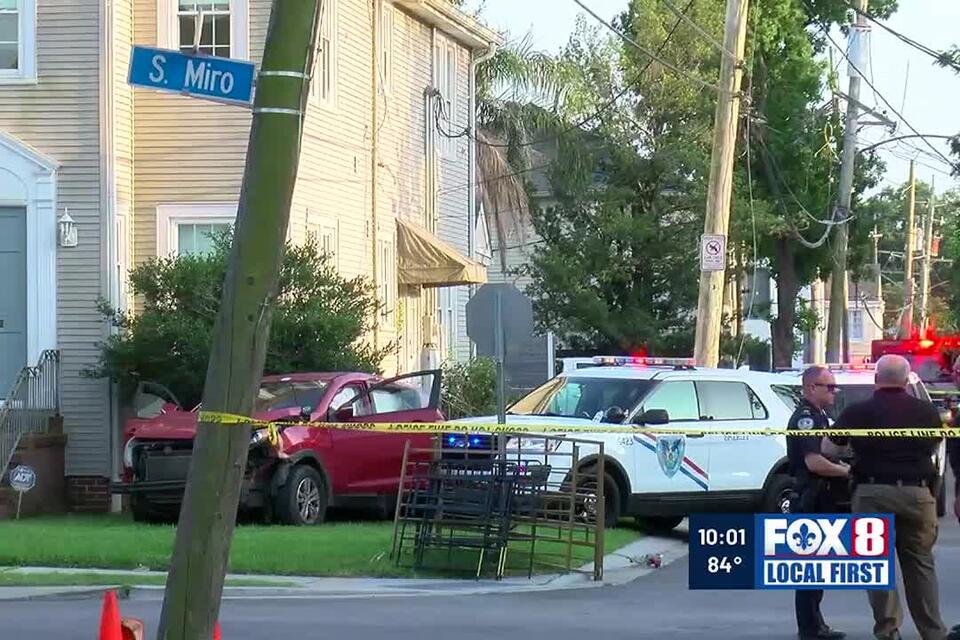 JPSO chase of alleged stolen car ends with gunshots, crash, two arrests ...