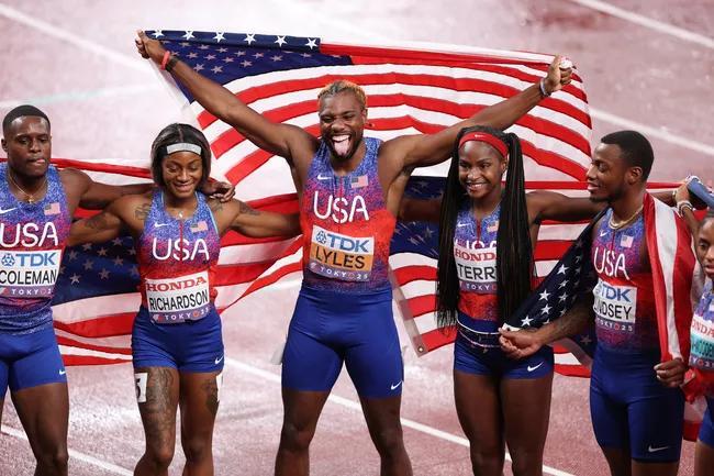 U.S. Breaks Gold Medal Record At World Track & Field Championships ...