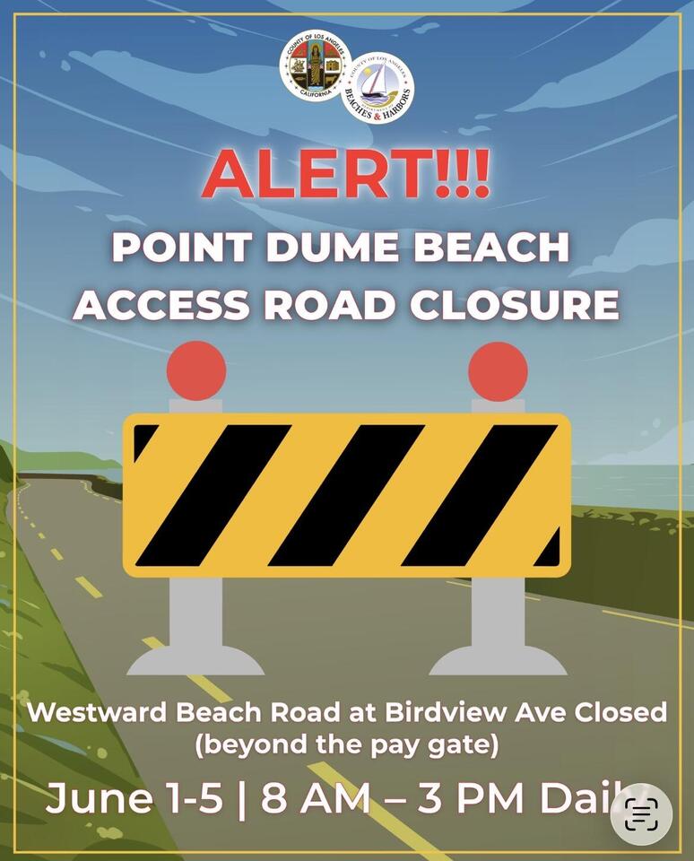 Point Dume Beach access closed for construction - NewsBreak