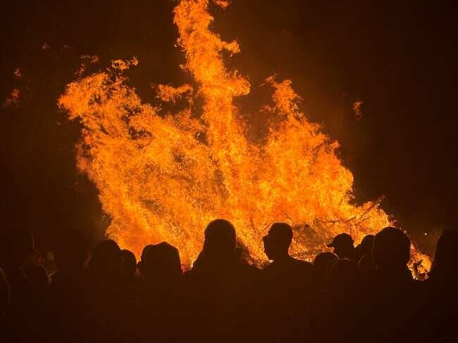 A pagan ritual helps California destination move on from the holidays ...