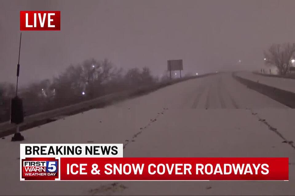FIRST WARN WEATHER DAY: Tracking Kansas City road conditions as snow ...