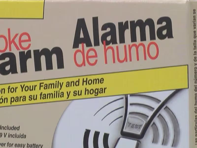 First responders remind citizens to check smoke alarms, fire extinguishers