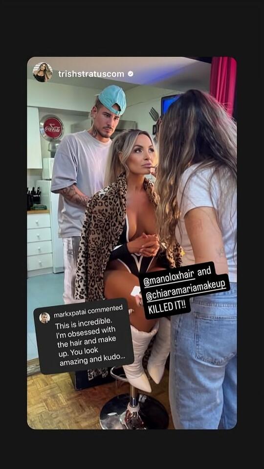 Trish Stratus’ 2025 Calendar Sells Out After She Shares Jaw Dropping ...