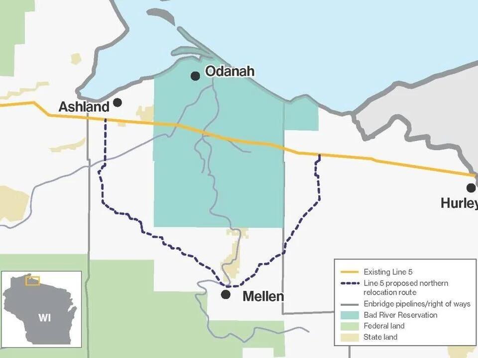 Enbridge, Bad River Tribe sounds off on Line 5 re-route; Public invited ...