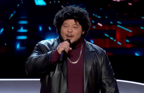 Barry Jean Fontenot The Voice 2025 Audition “I Wish It Would Rain” The ...